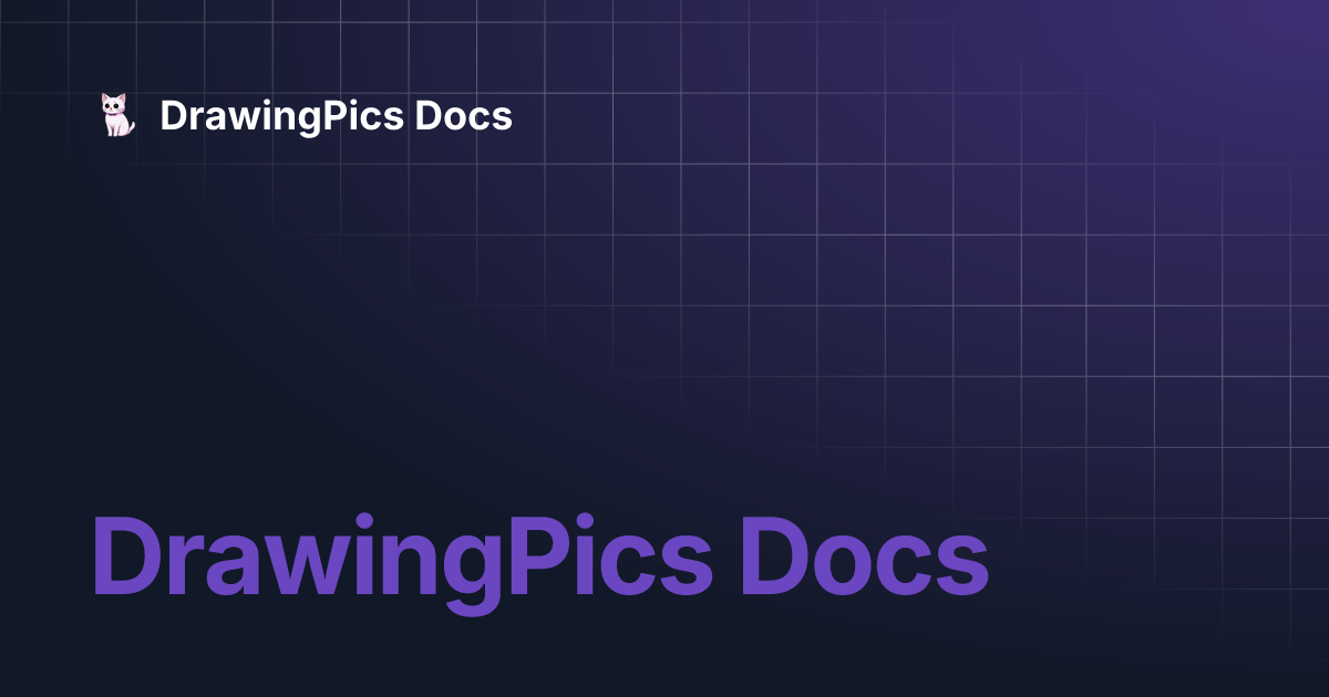 DrawingPics Docs | DrawingPics Docs